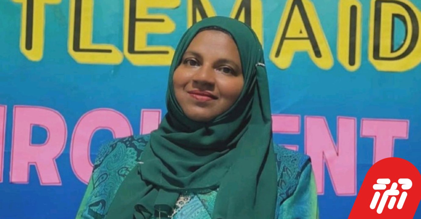 PEOPLE: Azumeh nugudi Leena, hindhemilee bontheegai hifaafai! | Hurihaa.mv